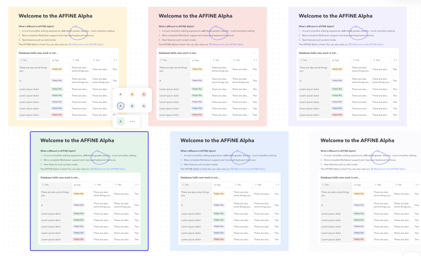 In Edgeless Mode The Background Color Of The Database Itself Should Cover The Entire Database 