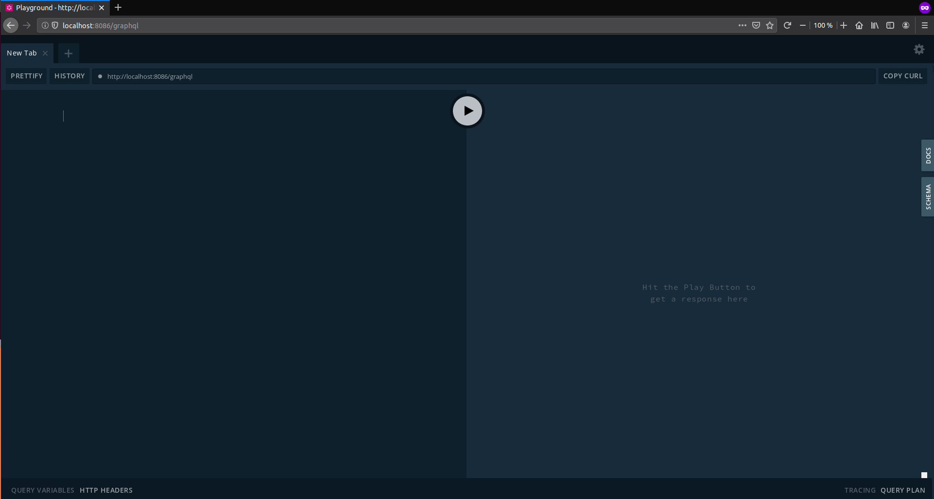 GraphQL Playground crashing because of accidentally typed non-breaking space · Issue #1068 ...