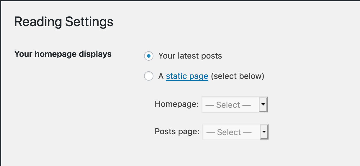Feature Request Add Homepage Display · Issue 937 · Wp Graphqlwp Graphql · Github