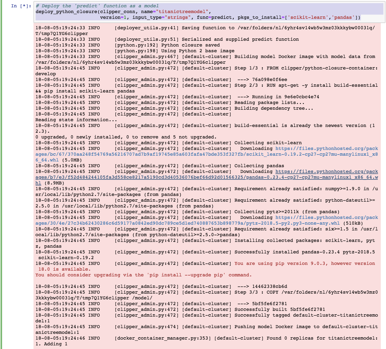 Unable to deploy scikit-learn model using deploy_python_closure ...