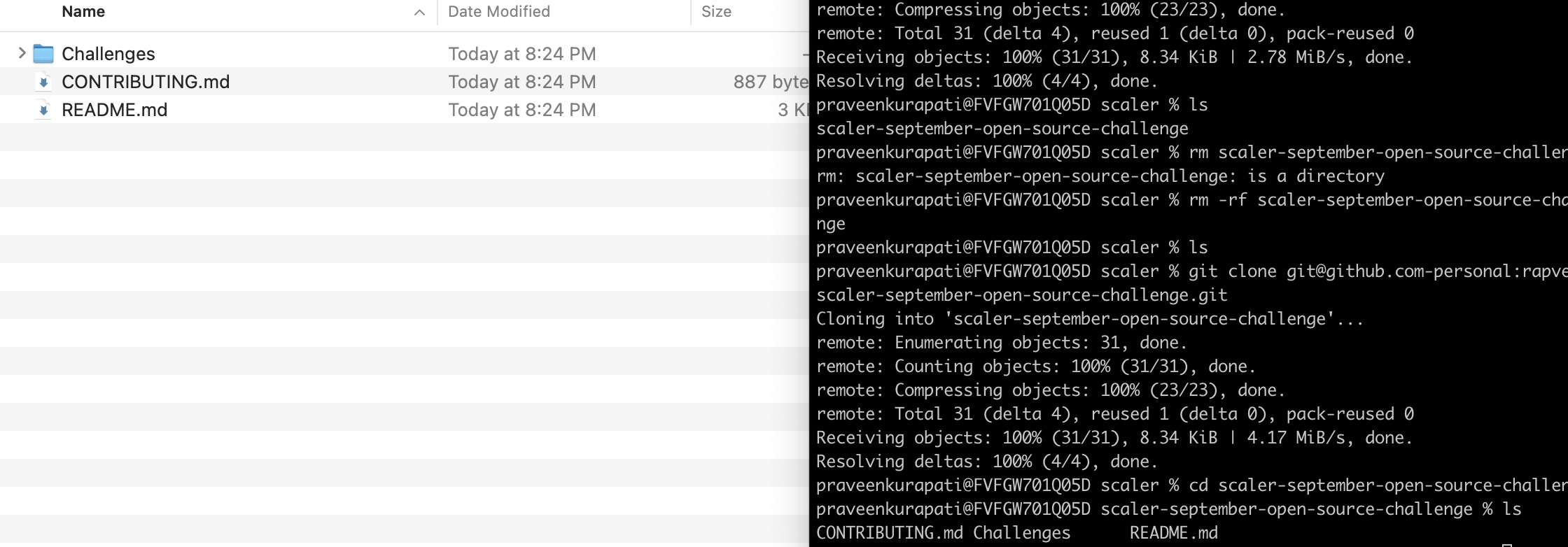 Challenge 1-4,9-11 Praveen · Issue #440 · scaleracademy/scaler-september-open-source-challenge ...