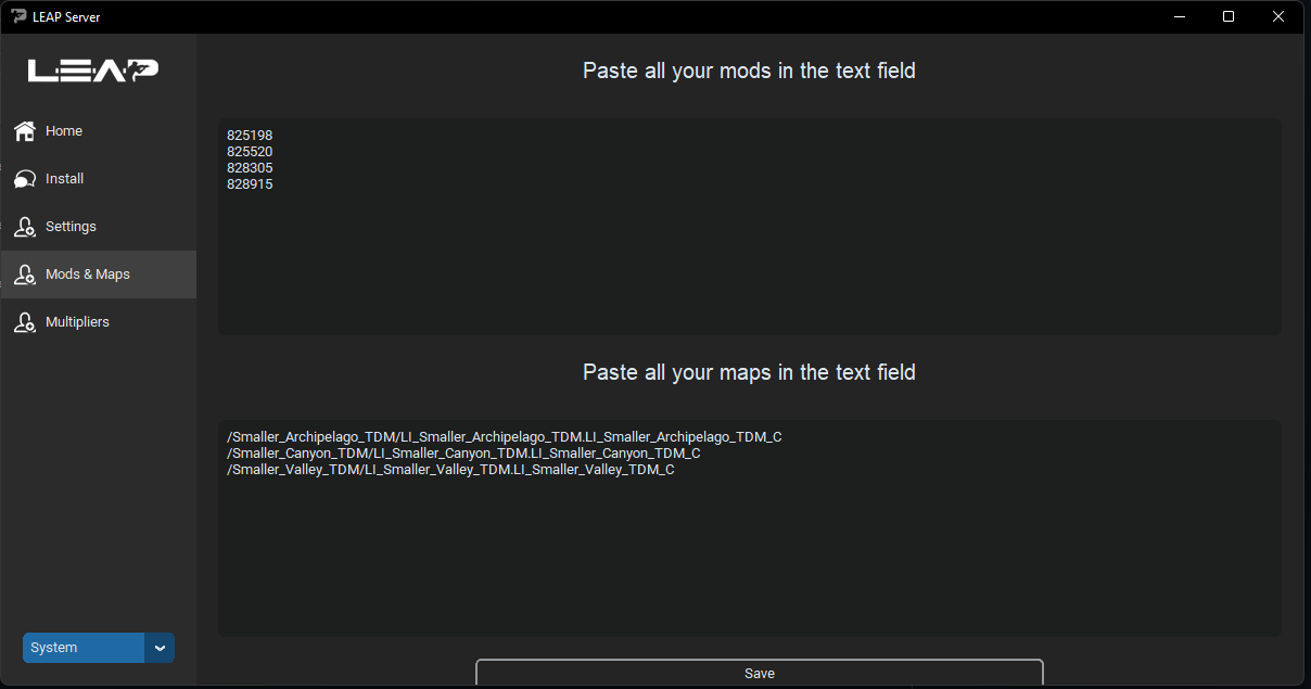 GitHub - Quant-0/LEAP-Server-Interface: A server interface for the LEAP dedicated server