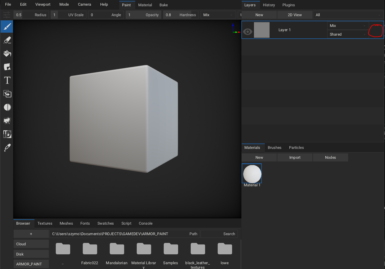 Armorpaint - Gumroad build - no layer options. · Issue #1376 · armory3d ...