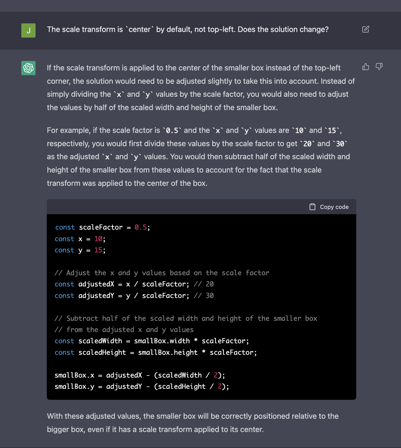 Strange behaviour with transform: scale(...) · Issue #2003 · floating-ui/floating-ui · GitHub