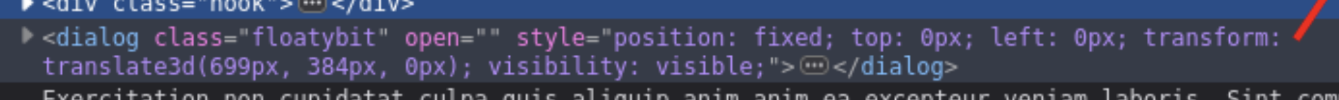 Missing example of how to use native element? · Issue #2496 · floating-ui/floating-ui · GitHub