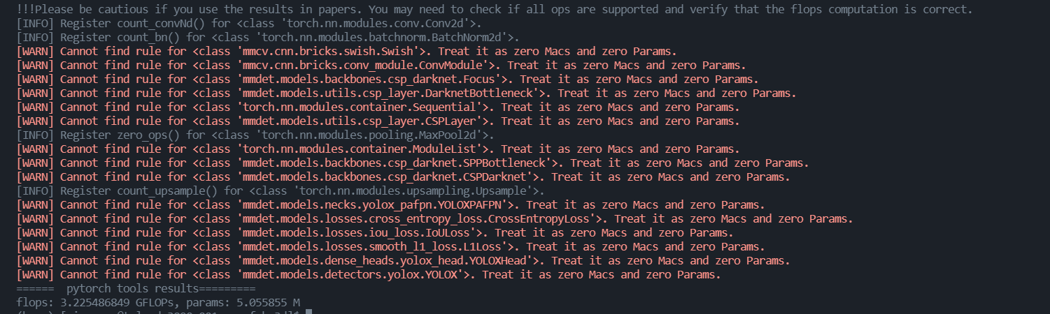 YOLOX计算FLOPs有示例demo吗？ · Issue #894 · Megvii-BaseDetection/YOLOX · GitHub