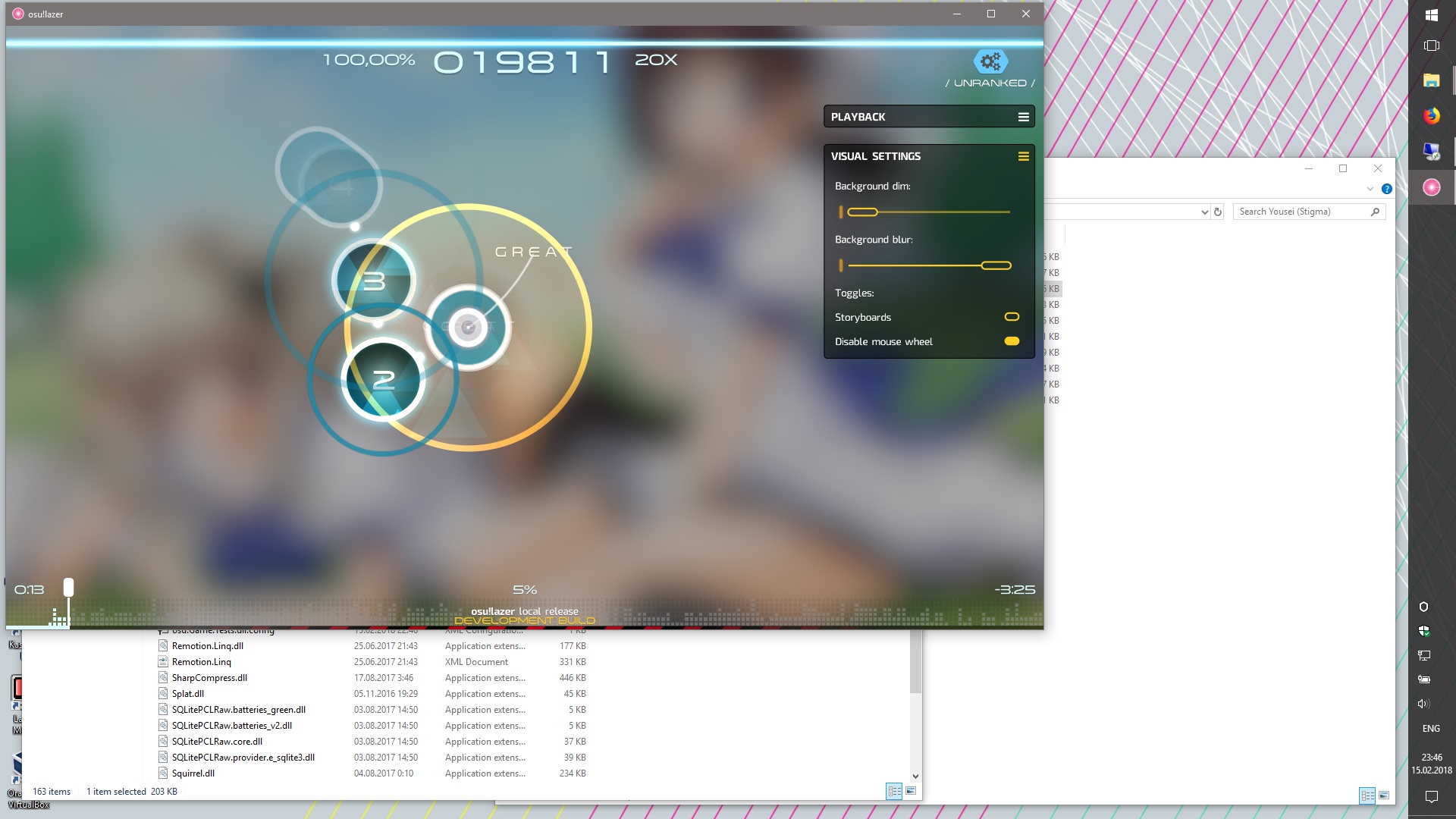 Beatmap background blur does nothing if storyboard is enabled · Issue ...