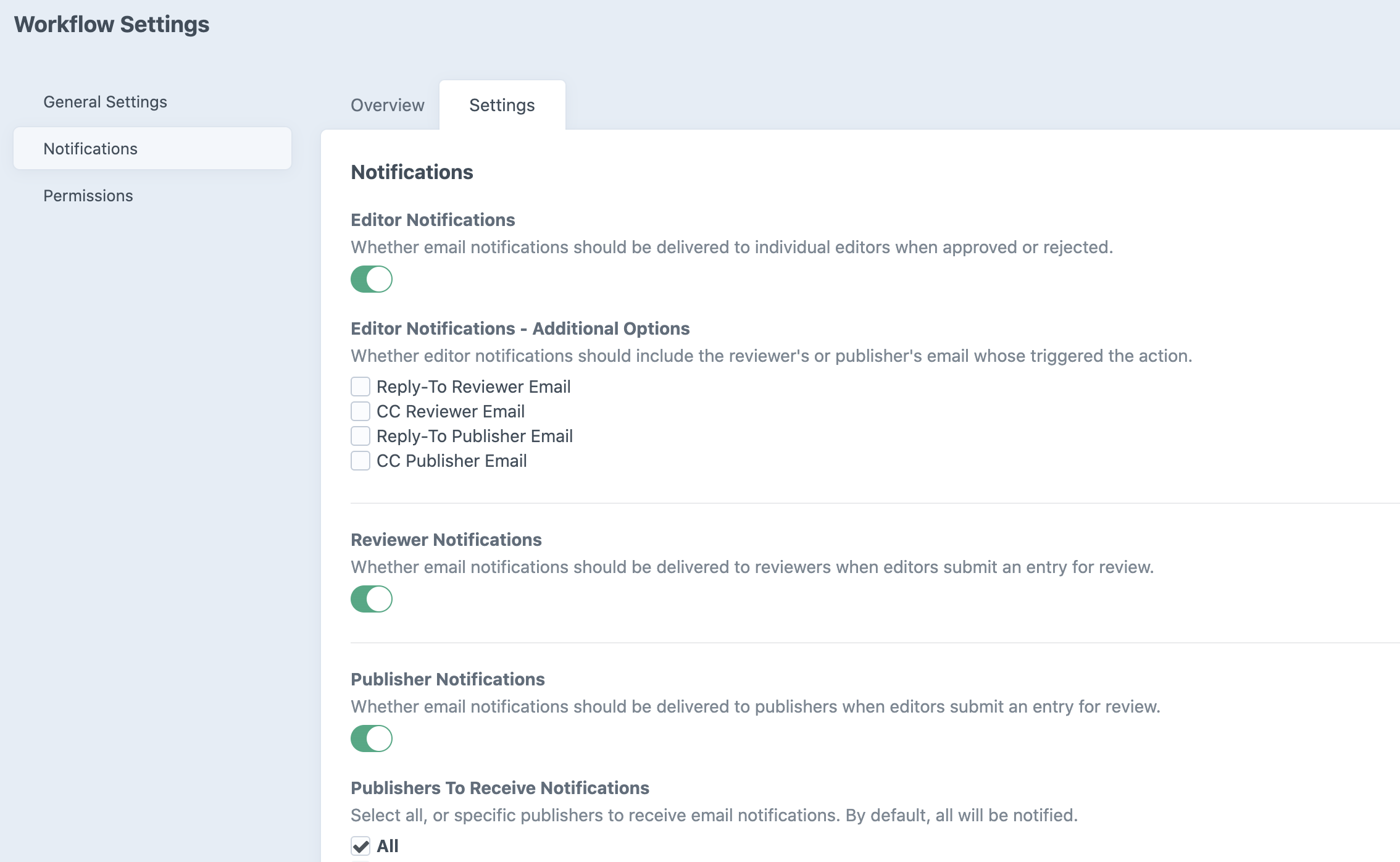 Emails are not sending to publisher or editor · Issue #108 · verbb/workflow · GitHub