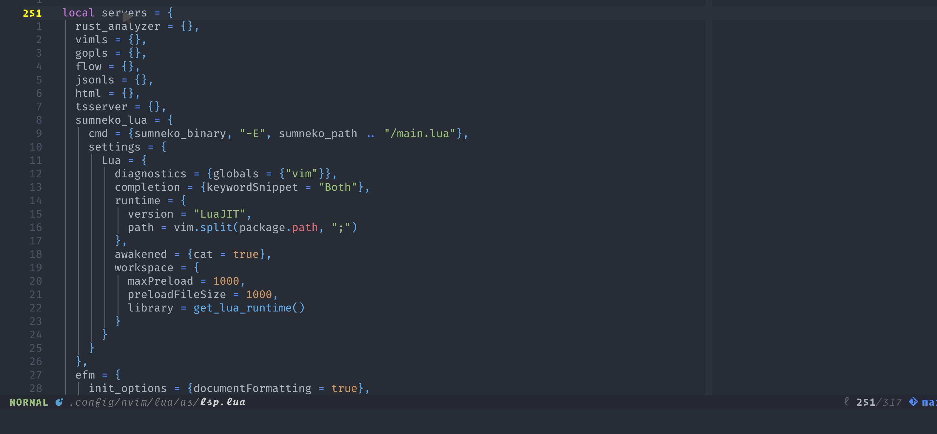 Codeaction function errors if there are no available on given line · Issue #64 · nvimdev/lspsaga ...