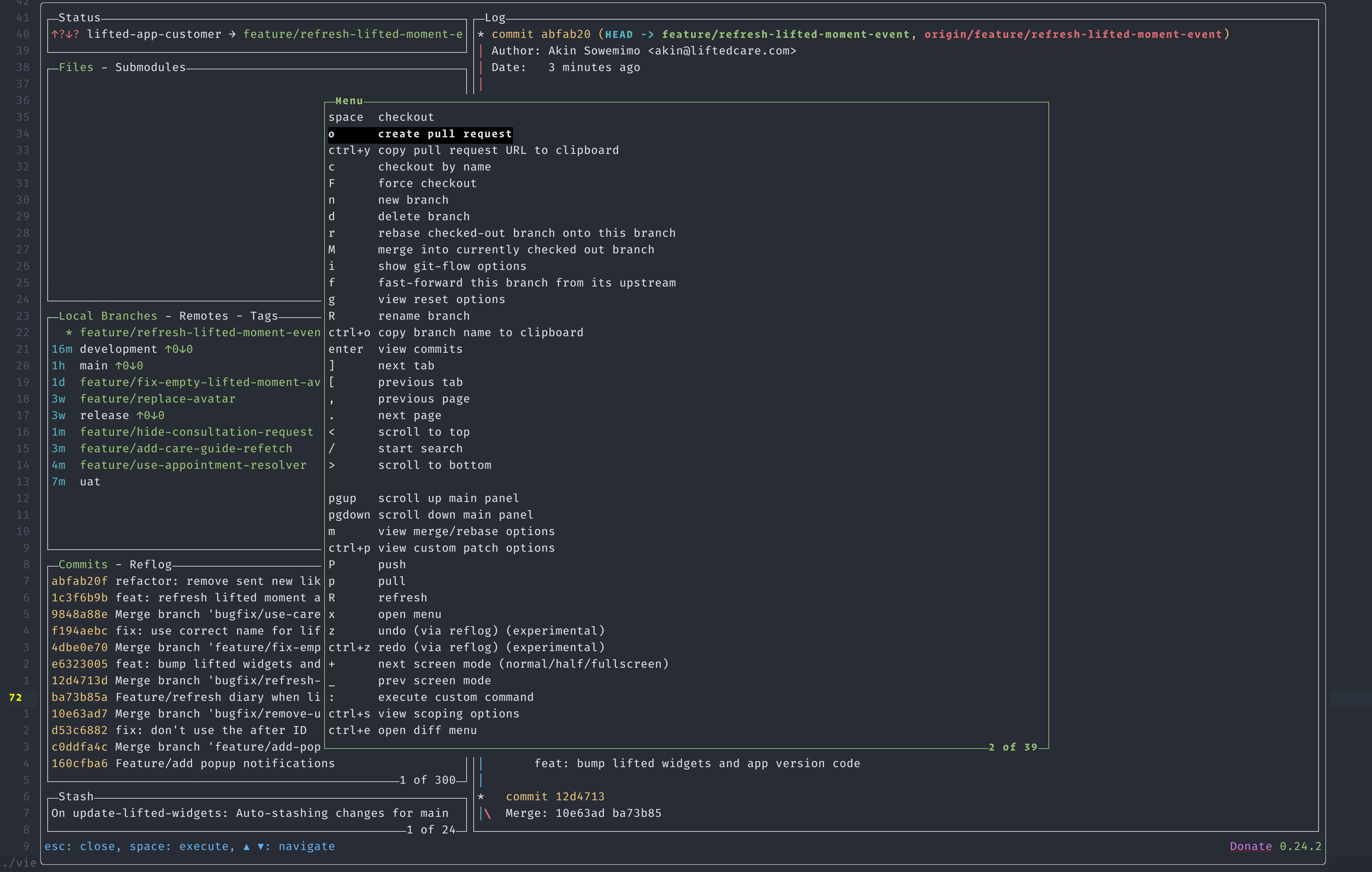 Open/create pull request in browser · Issue #118 · NeogitOrg/neogit · GitHub