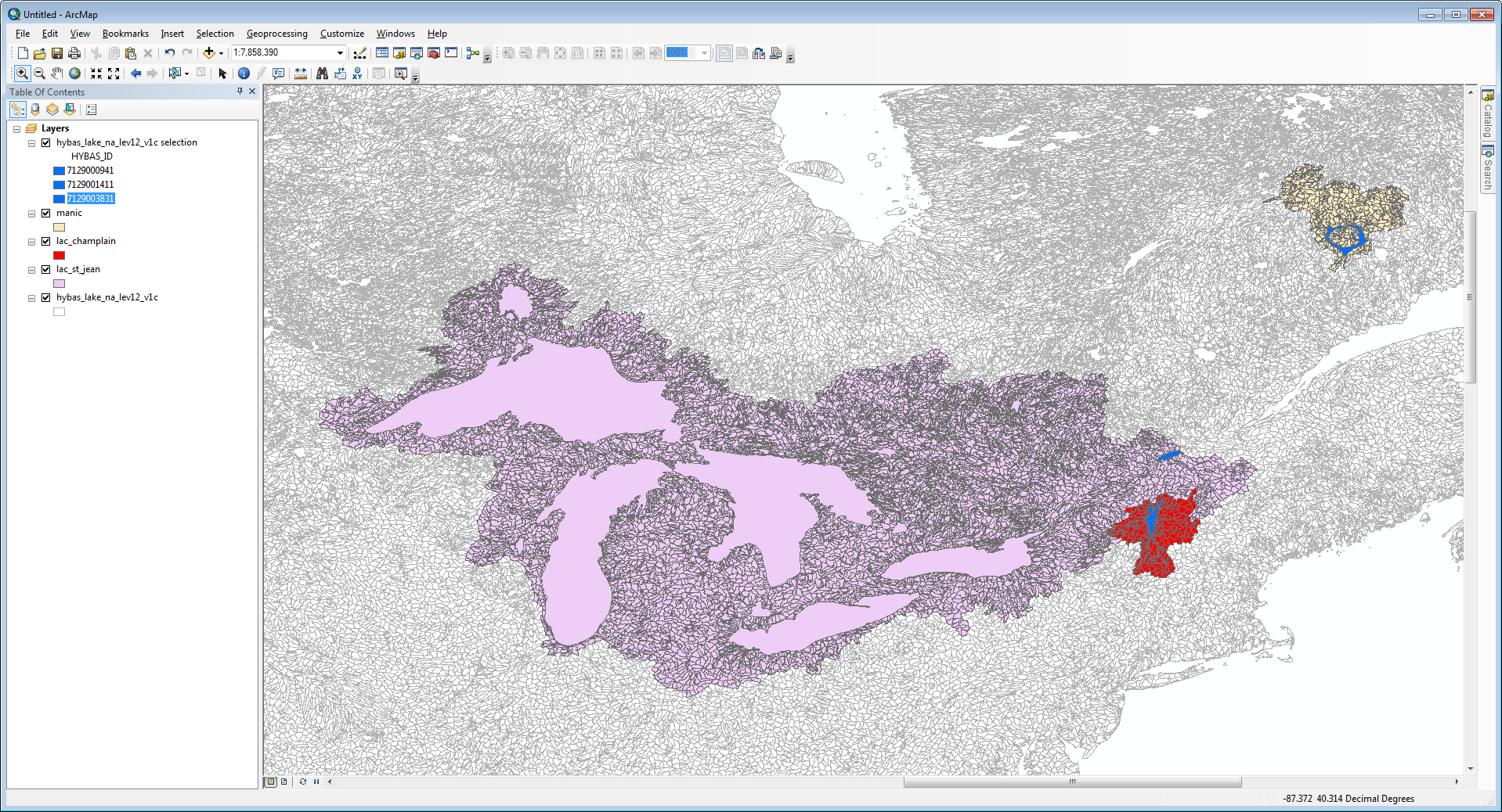 Hydro_basins : finding upstream basins · Issue #80 · Ouranosinc/raven ...