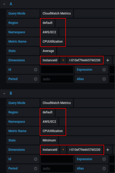 CloudWatch: Migrate queries that use more than one stat · Issue #30629 · grafana/grafana · GitHub