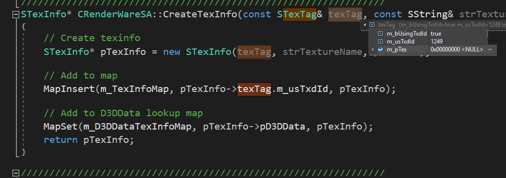 Crash in CRenderWareSA::CreateTexInfo · Issue #982 · multitheftauto/mtasa-blue · GitHub