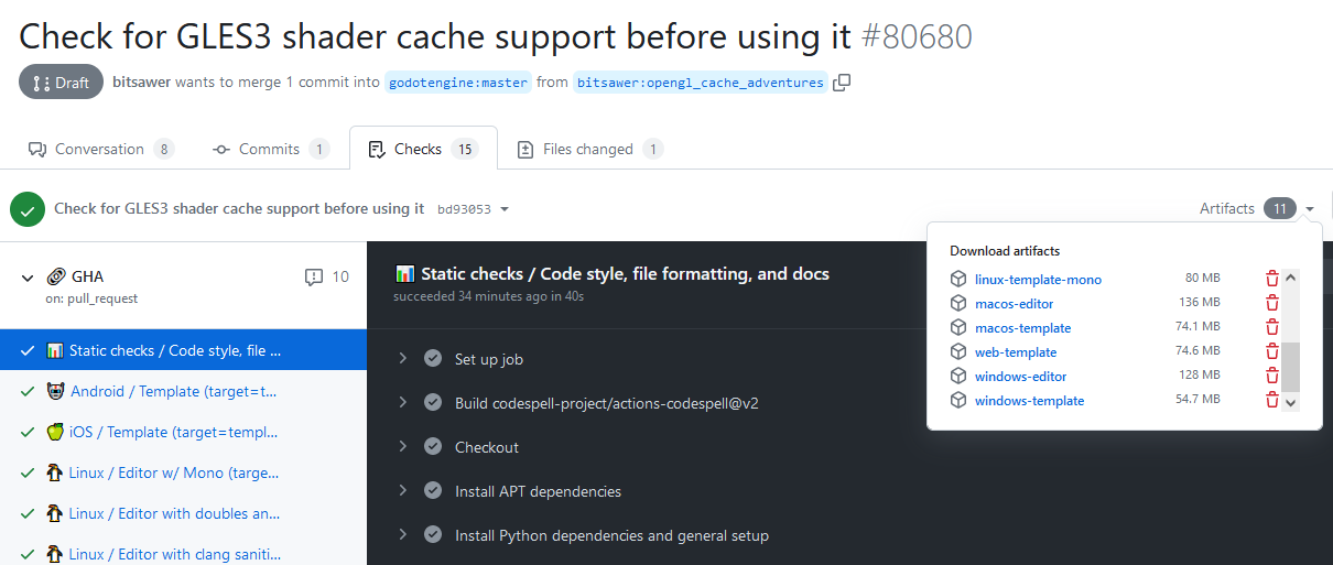 Godot 4.1 Screen flickering in random colors. · Issue #79115 · godotengine/godot · GitHub
