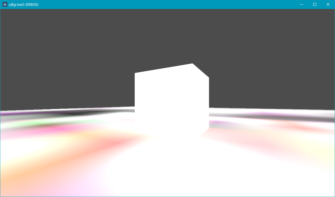 SDFGI propagating light to other scenes and reflections (also not ...