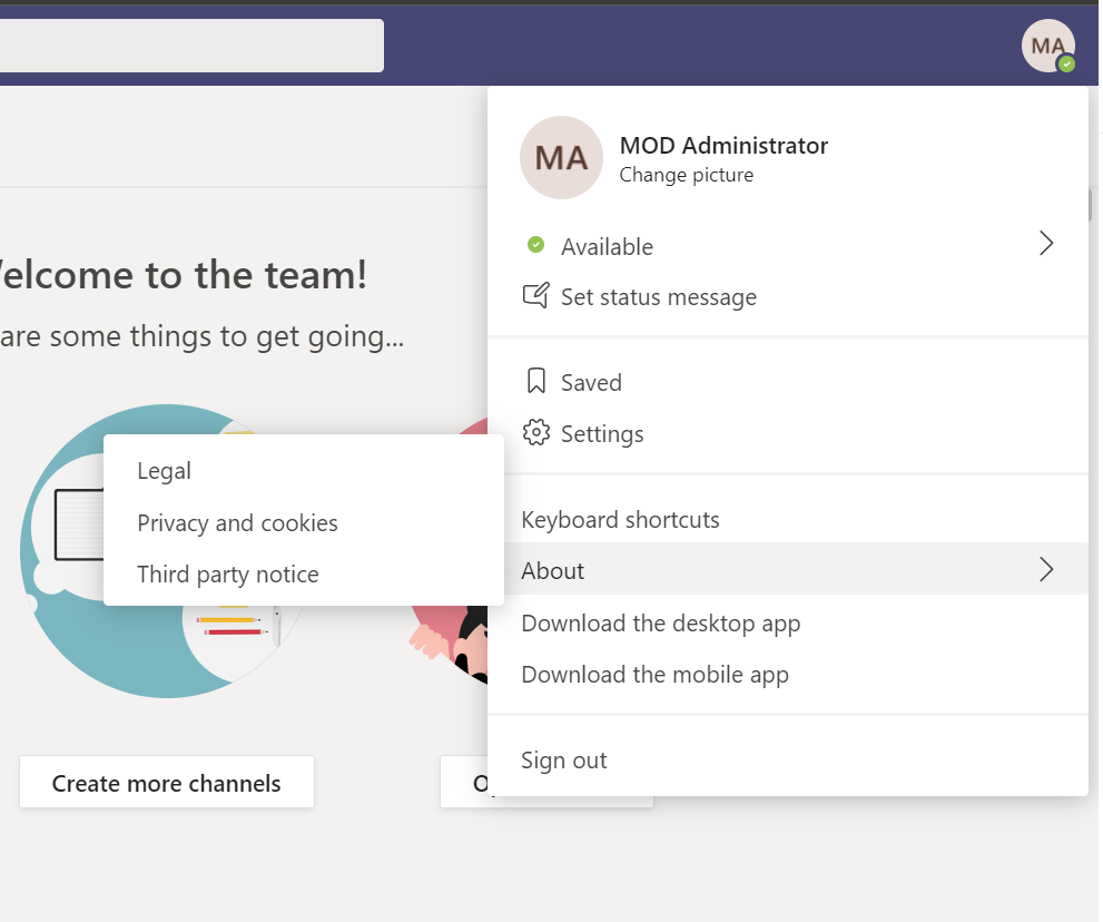The developer preview setting does not appear for my admin user even though custom apps are ...