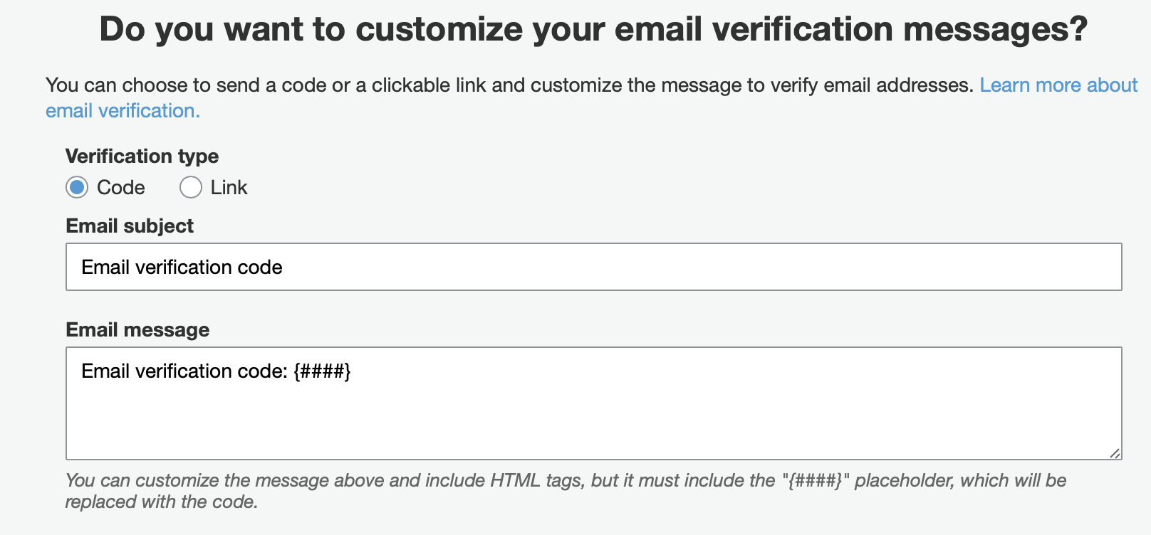 'Confirmation Code' email is sent with 'Forgot password code' template ...