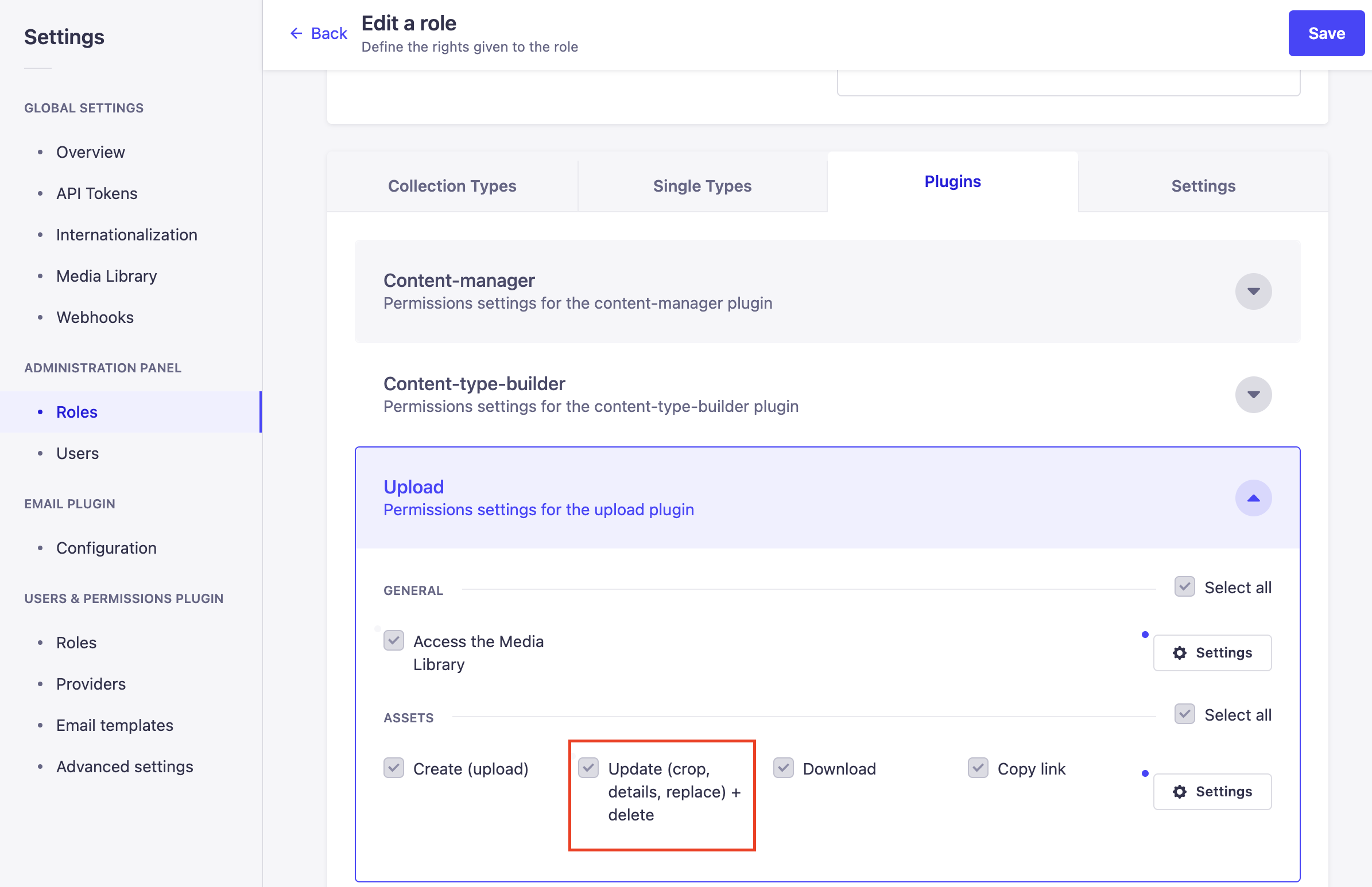 RBAC/MediaLibrary: Author can delete other user's folders (including all assets) · Issue #15059 ...
