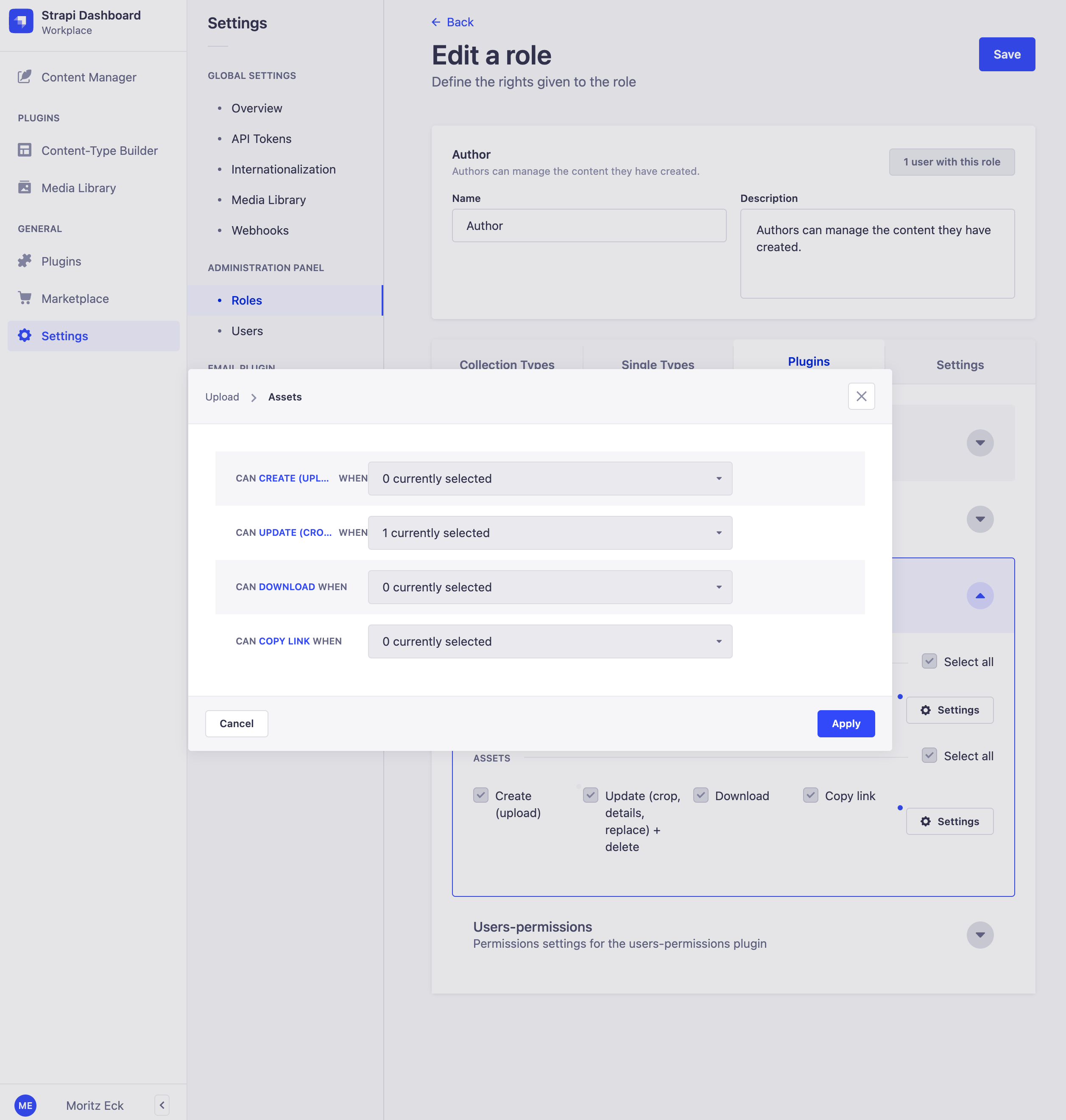 RBAC/MediaLibrary: Author can delete other user's folders (including all assets) · Issue #15059 ...