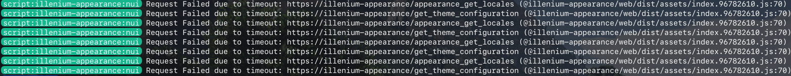 Timeout Error After Following Installation Instructions · Issue #350 · iLLeniumStudios/illenium ...
