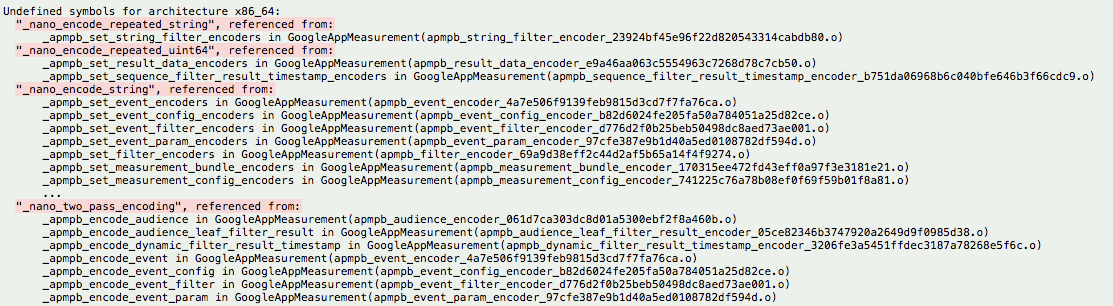 Undefined Symbols Carthage Approach · Issue 1745 · Firebasefirebase Ios Sdk · Github