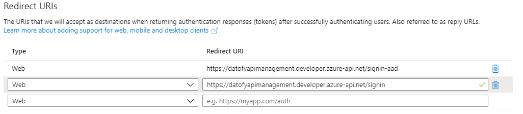Incorrect Aad Redirect Url · Issue 299 · Azureapi Management Developer Portal · Github