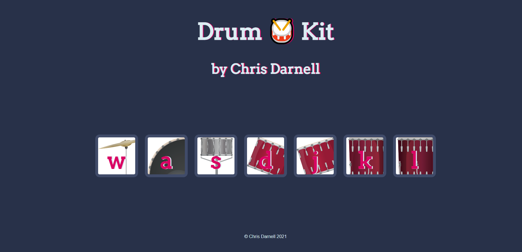 GitHub - ChrisDarnell/Drum-Kit: Drum Kit in Javascript