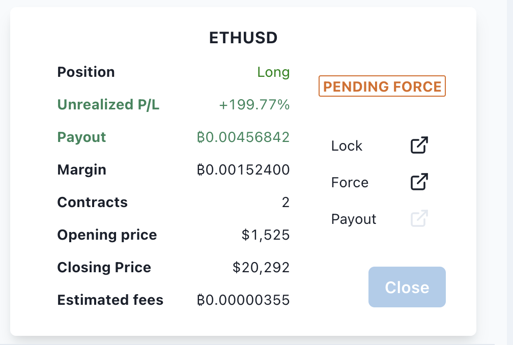Taker-ui: Wrong closing price · Issue #2780 · get10101/itchysats · GitHub