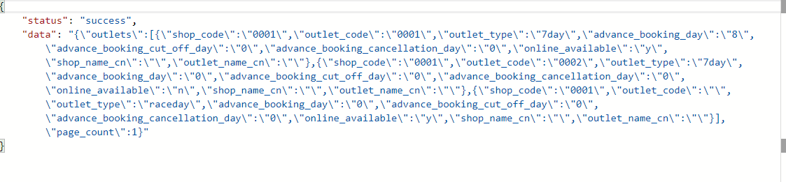 JSON Response Body Pretty View Showing Escape Characters Issue 