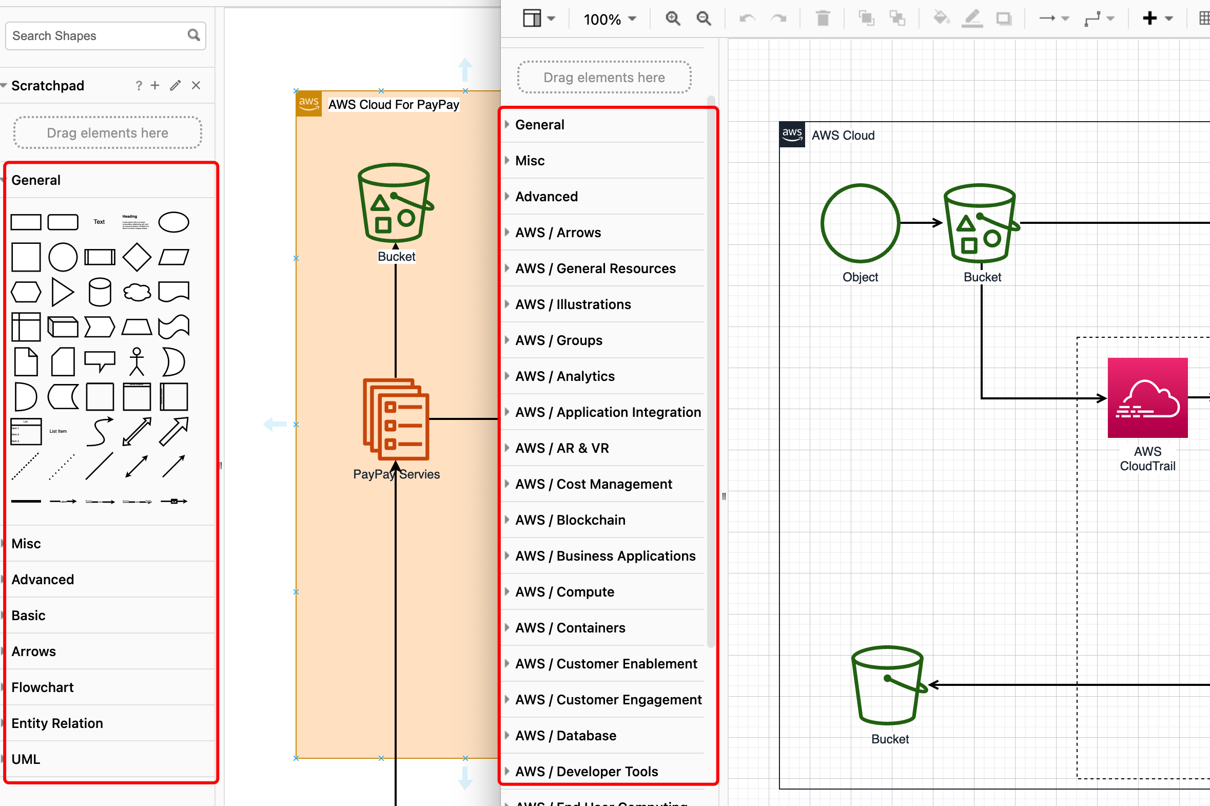 When Reopening The Saved File The Shapes For Cloud Disappears · Issue