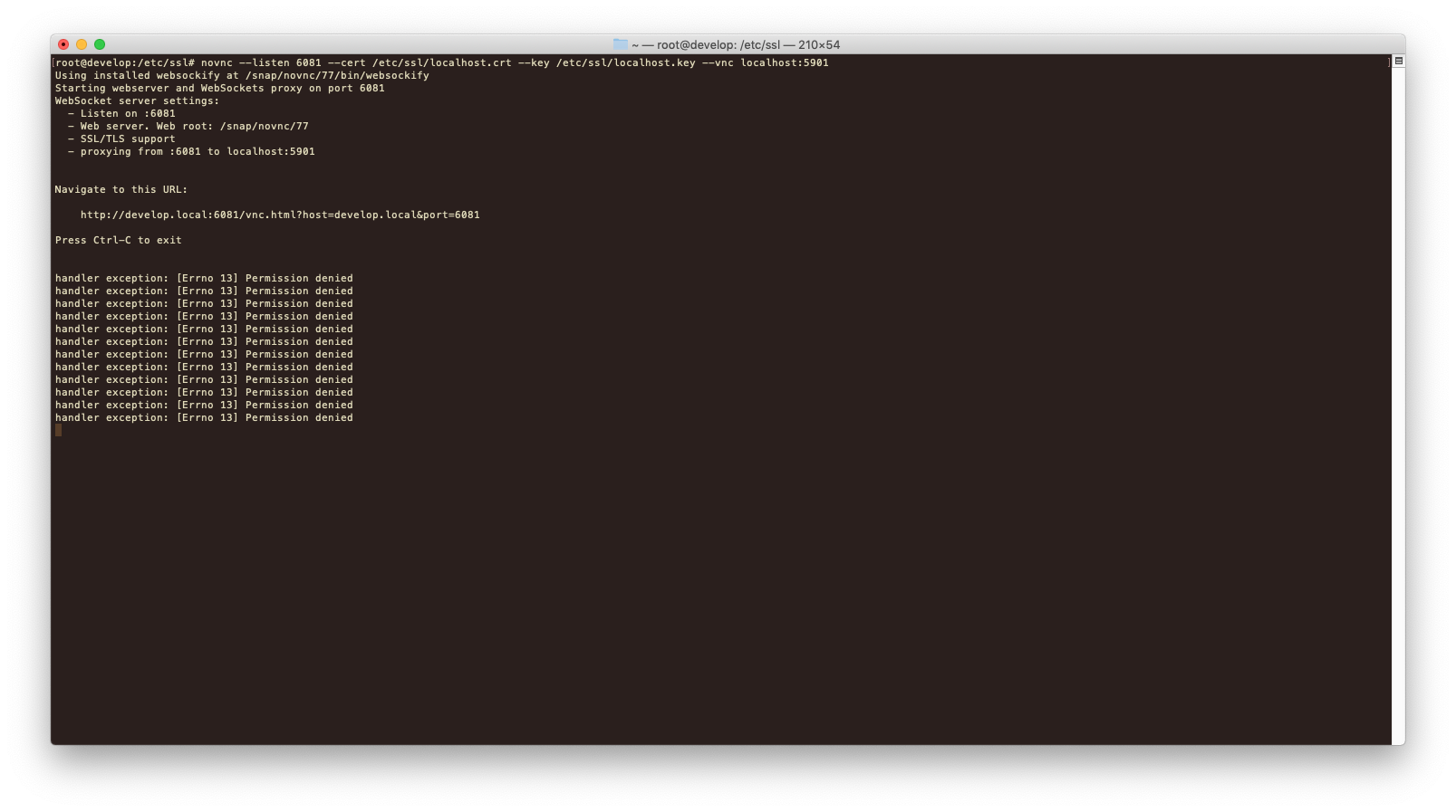 Ssl Issue With Novnc · Issue 1787 · Novnc Novnc · Github