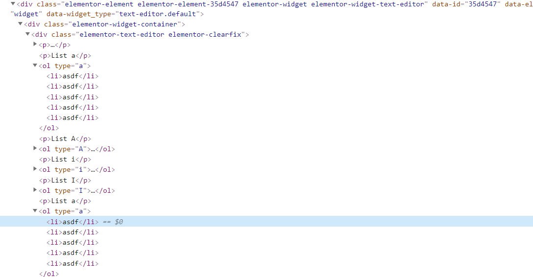 theme default list-style-type for causing issues in Rich Text Editor ...