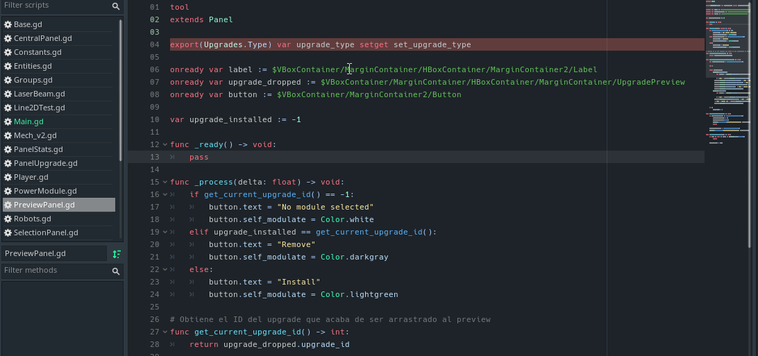 export doesn't work with enums from another script/class · Issue #19704 · godotengine/godot · GitHub
