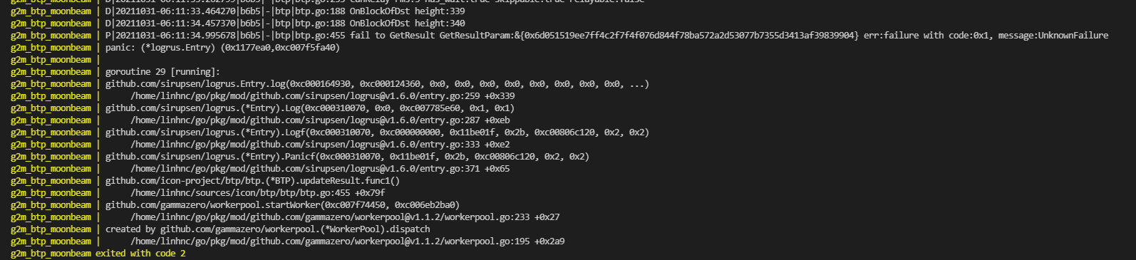 Docker based deployment fails with provision.sh error · Issue #116 · icon-project/btp · GitHub