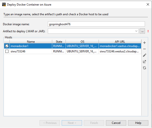 [Publish as Docker Container]The .jar file should be added automatically if the file exists ...