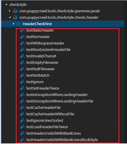 Package nodes and method nodes are not sorted alphabetically in test ...