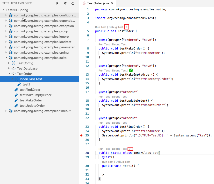 A question status icon will be added as the third Code Lens ...