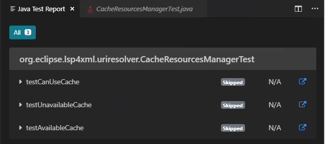 Some tests will be skipped when running lsp4xml project · Issue #605 ...