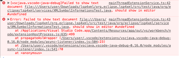 Sometimes an error occurs after clicking the navigation button · Issue #607 · microsoft/vscode ...