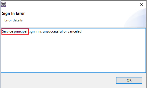 Wrong sign in error message in Sign In Error dialog · Issue #2985 ...