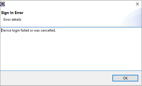 Wrong sign in error message in Sign In Error dialog · Issue #2985 ...