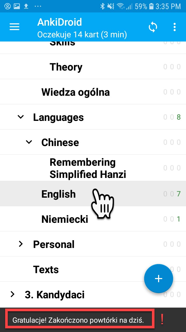Subdecks review not possible with new scheduler. · Issue #5640 ...