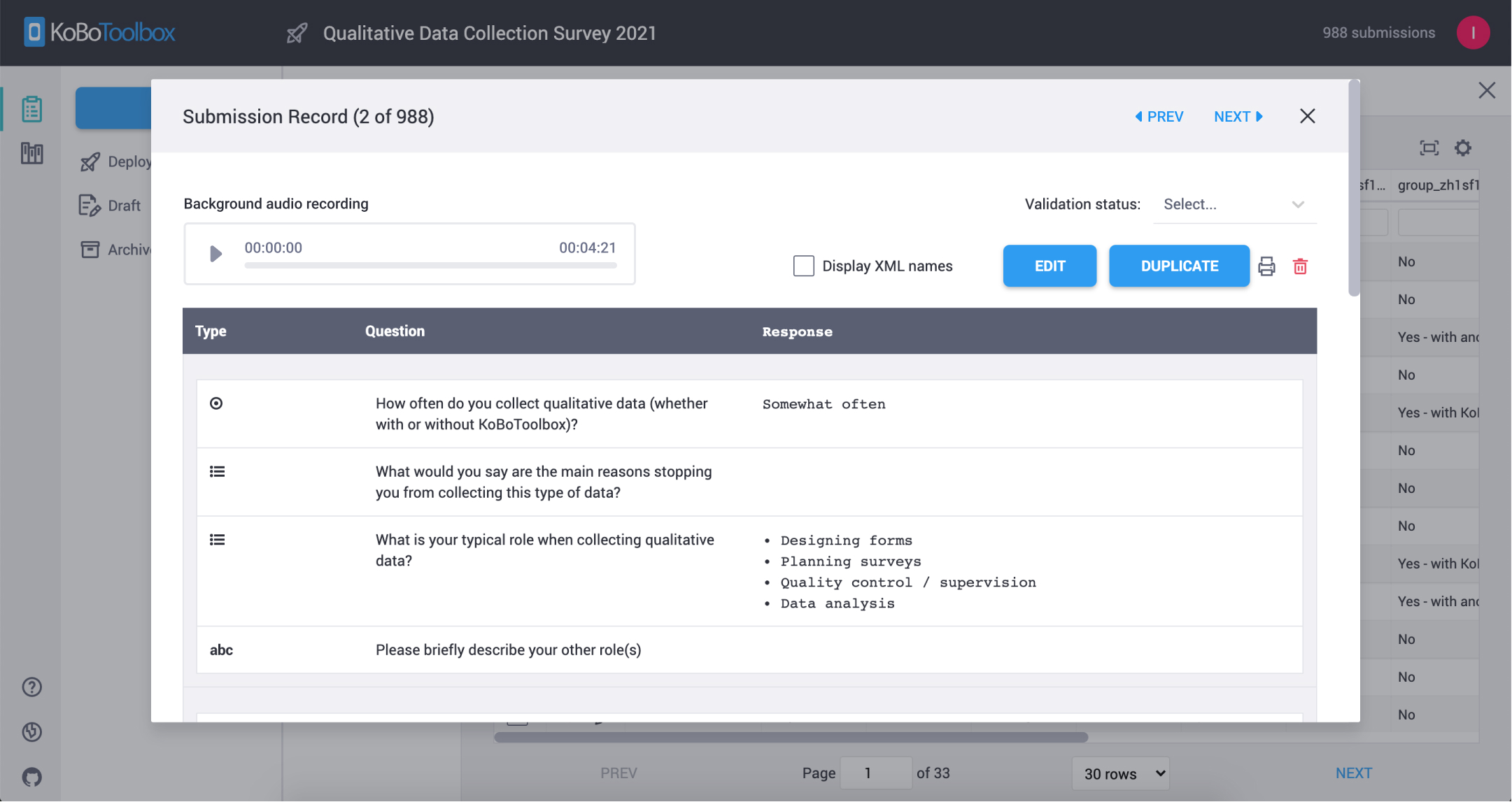 Background audio recording functionality · Issue #3193 · kobotoolbox/kpi · GitHub