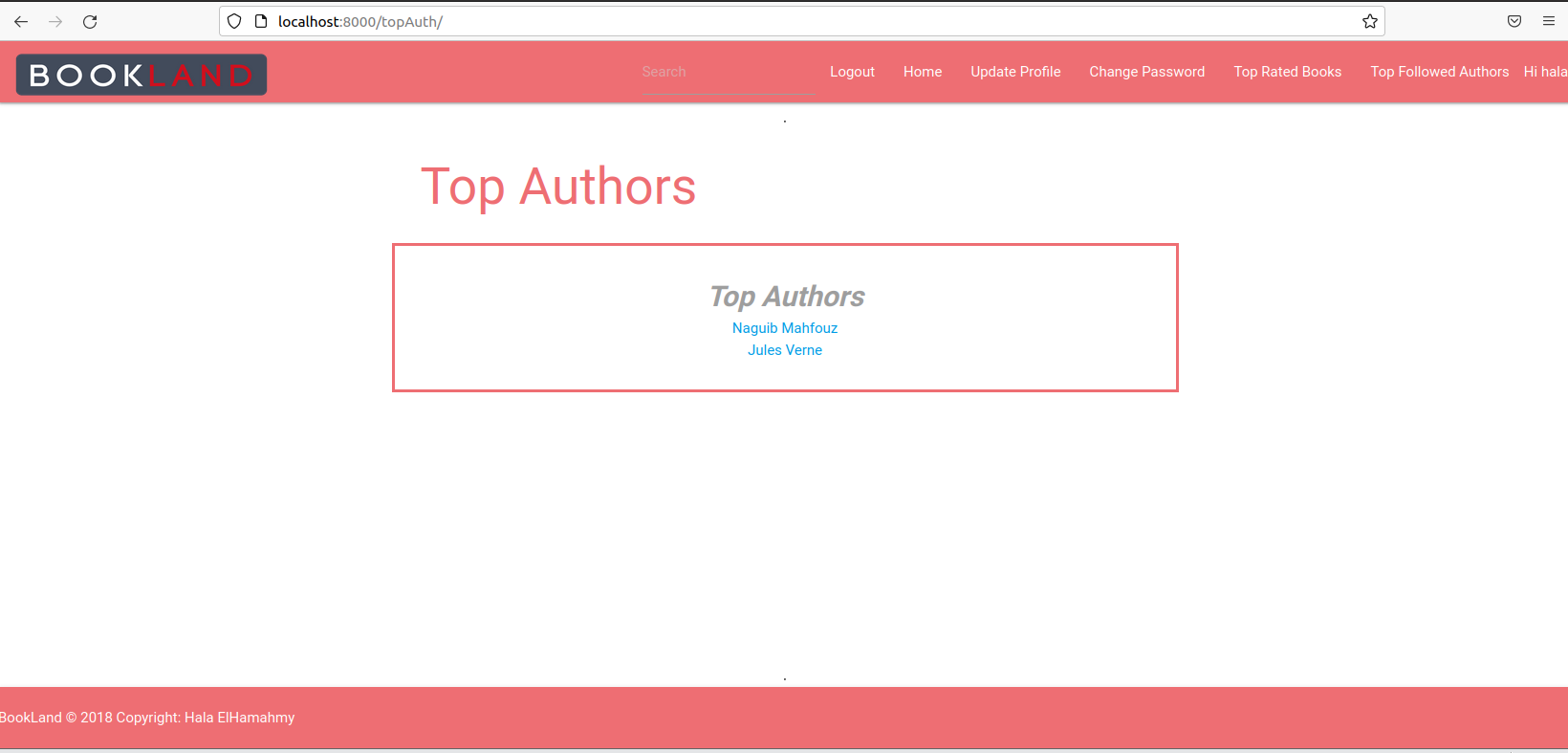 GitHub - HalaEzzat/BookLand: BookLand is a django app for a LMS (Library Management System ) :