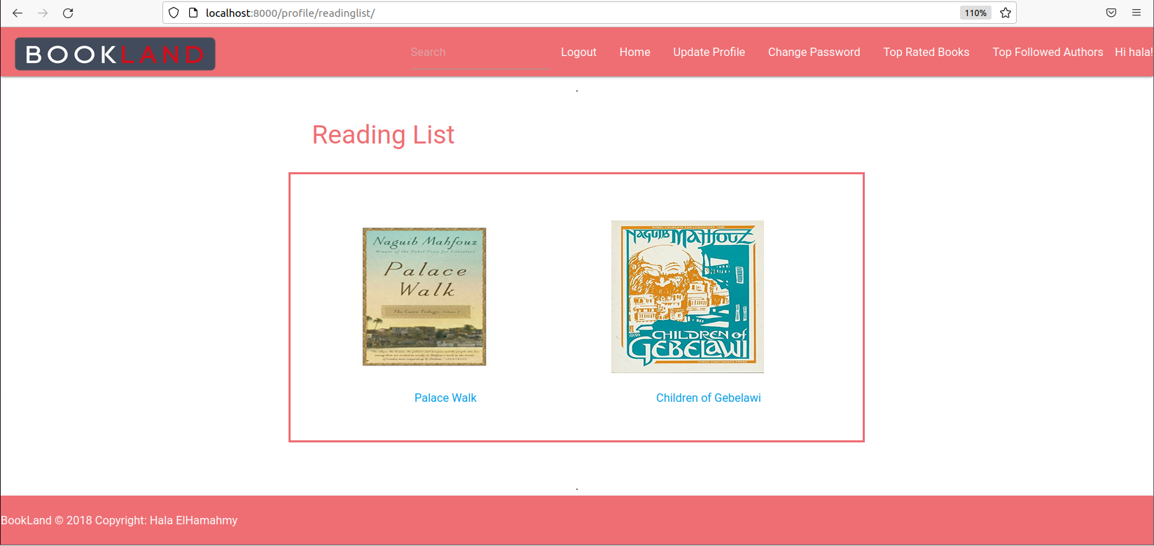 GitHub - HalaEzzat/BookLand: BookLand is a django app for a LMS (Library Management System ) :