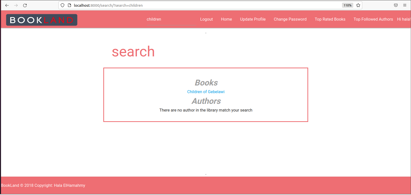 GitHub - HalaEzzat/BookLand: BookLand is a django app for a LMS (Library Management System ) :