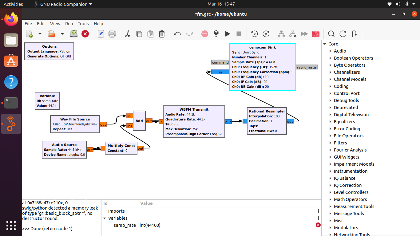 Primitive Connect Incompatible Function Arguments · Issue 4403 · Gnuradio Gnuradio · Github