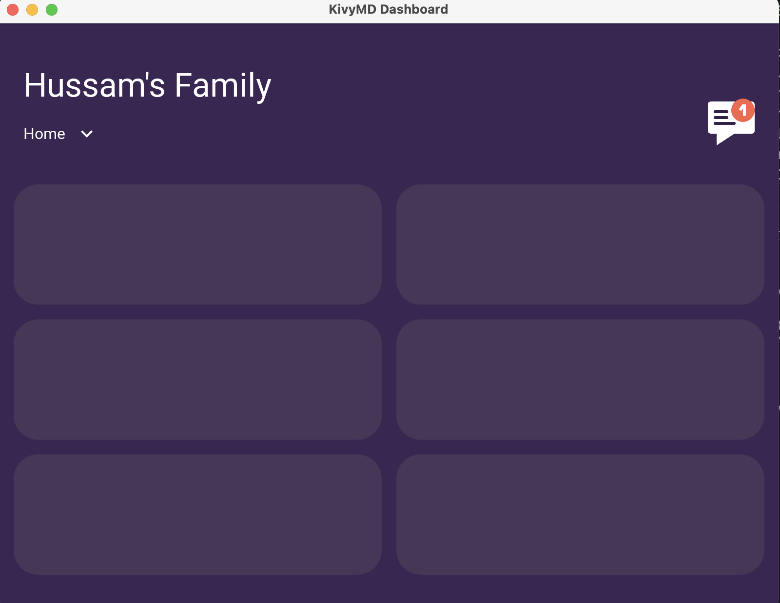 Cards are empty (properties not rendered ?) · Issue #1 · HusamFathi/KivyMD-Dashboard-UI · GitHub
