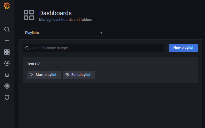 Playlists management page no longer contains a Delete button · Issue #38613 · grafana/grafana ...