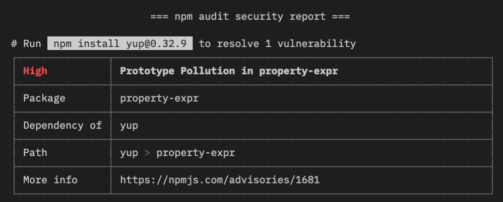 Versioning system clashes with NPM assumptions · Issue #1426 · jquense/yup · GitHub